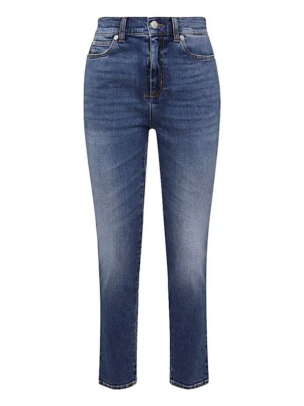 Alexander McQueen Slim Fit Denim Jeans - Blue