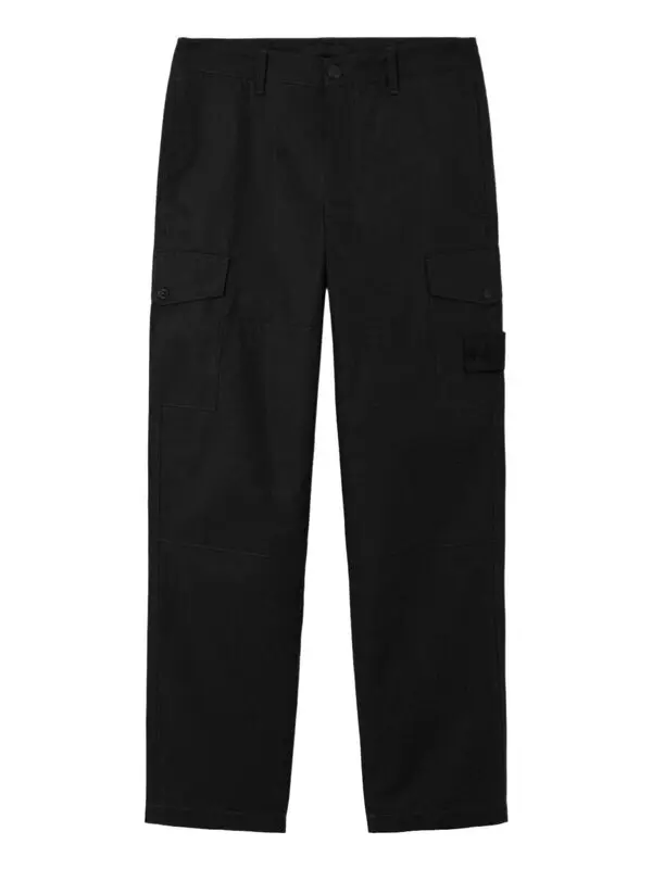 Stone Island Stretch Cargo Pants - Black