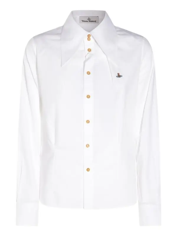 VIVIENNE WESTWOOD Orb Embroidered Shirt - No
