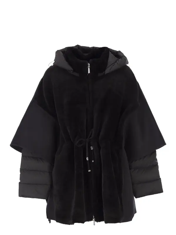 MOORER Hooded Jacket - Black