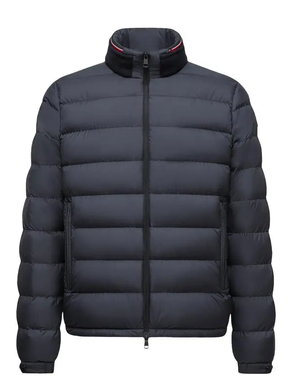 Moncler Brendan Zip-up Padded Jacket With Pull-out Hood - Blue
