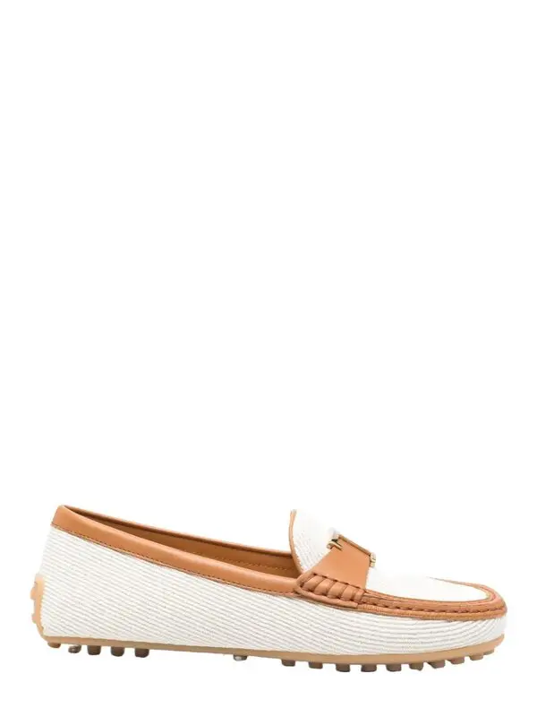 TOD'S City Gommino Loafers - White