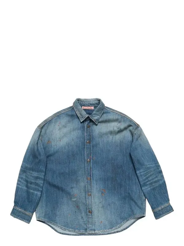 Acne Studios Denim Button-up Shirt - Blue