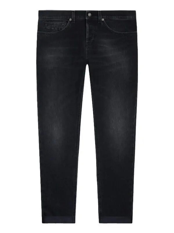 DONDUP Slim-fit Jeans With Five-pocket Styling - Black