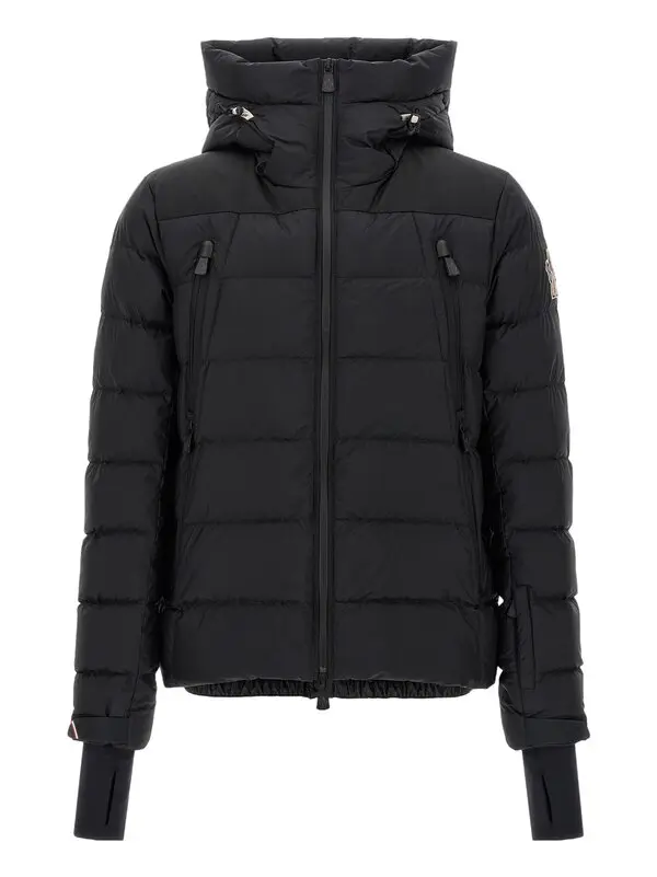 Moncler Zip-up Padded Jacket - Black