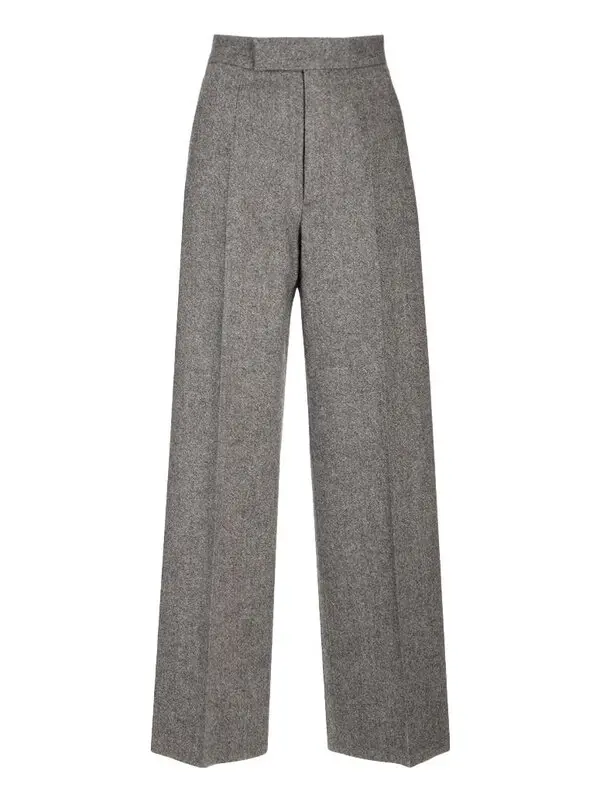 VIVIENNE WESTWOOD Tailored Wide-leg Trousers - Gray