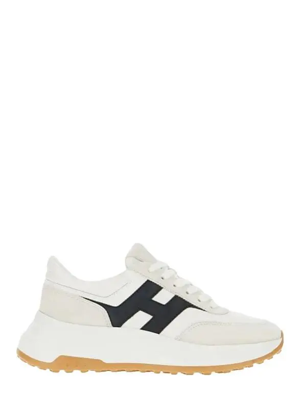Hogan Platform Low-top Sneakers With Straps - White