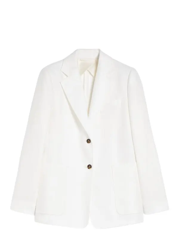 Max Mara Single-breasted Jacket - Silk
