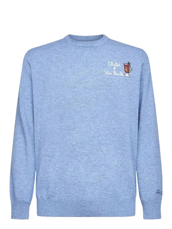 MC2 SAINT BARTH Knitted Jumper - Blue