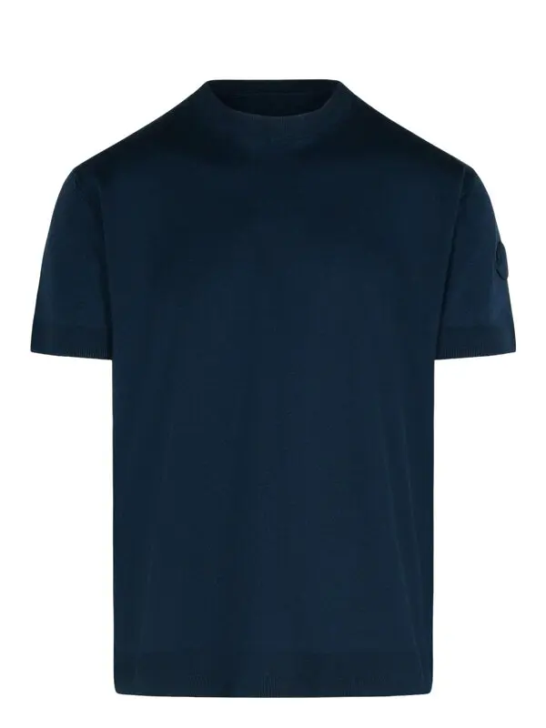 Moncler Knit T-shirt - Blue