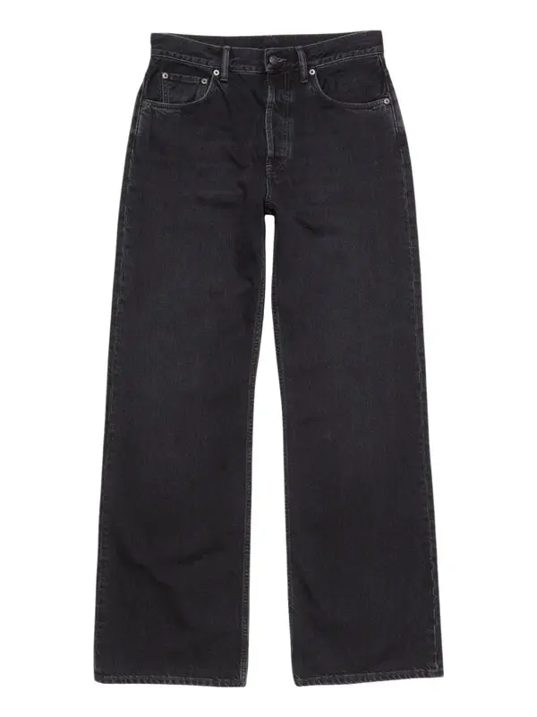 Acne Studios Denim Jeans With Belt Loops - Vintage Black