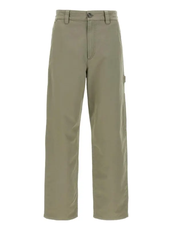 A.p.c. Fergus Straight Leg Pants - Green