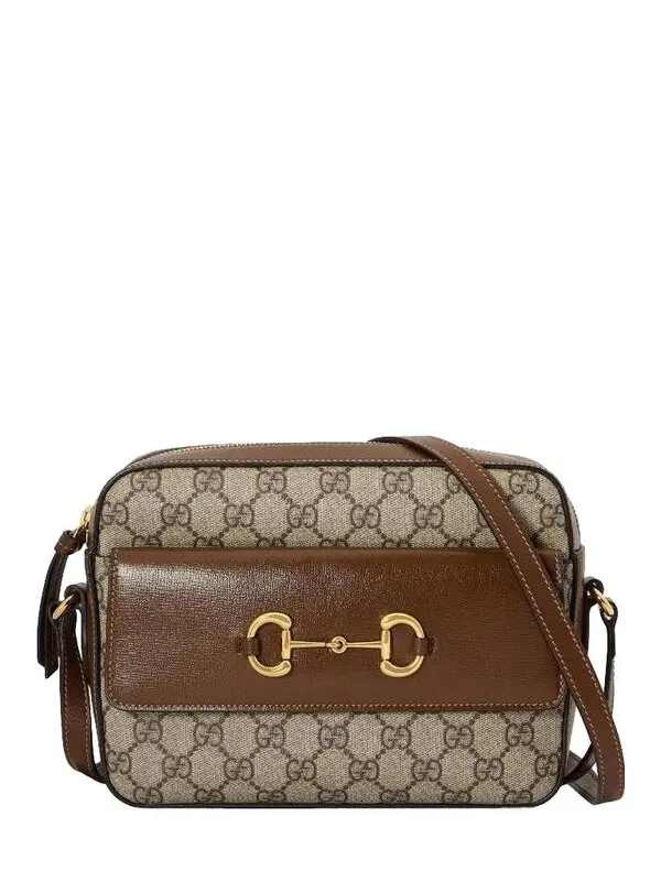 Gucci Horsebit 1955 Small Shoulder Bag - Black