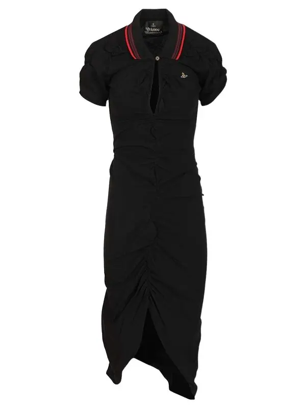 VIVIENNE WESTWOOD Pulling Dress With Saturn Motif - Black