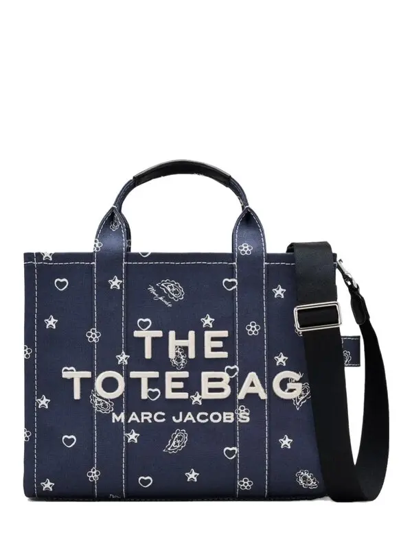 Marc Jacobs Bandana Medium Tote Bag - Black
