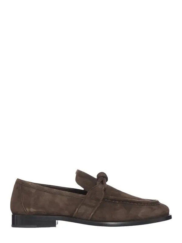 Bottega Veneta Astaire Knot Detailed Loafers - Fudge Color
