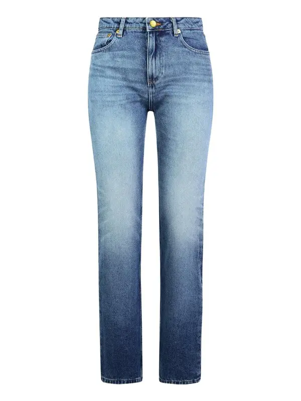 A.p.c. Washed Straight-leg Jeans - Blue