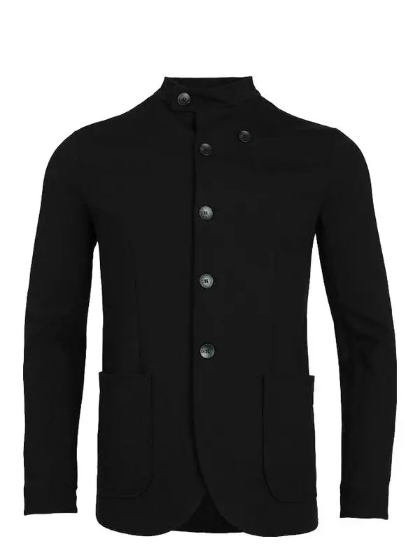 Emporio Armani Logo Casual Jacket - Black
