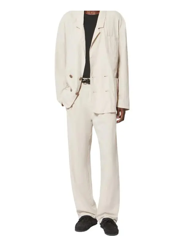 Isabel Marant Étoile Yostin Pleated Trousers - Ecru