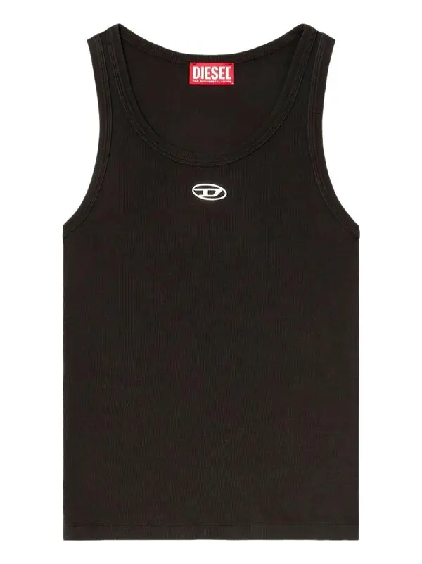 DIESEL® T-anki-od Ribbed Tank Top - Black