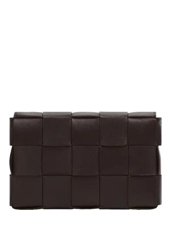 Bottega Veneta Cassette Shoulder Bag - Brown