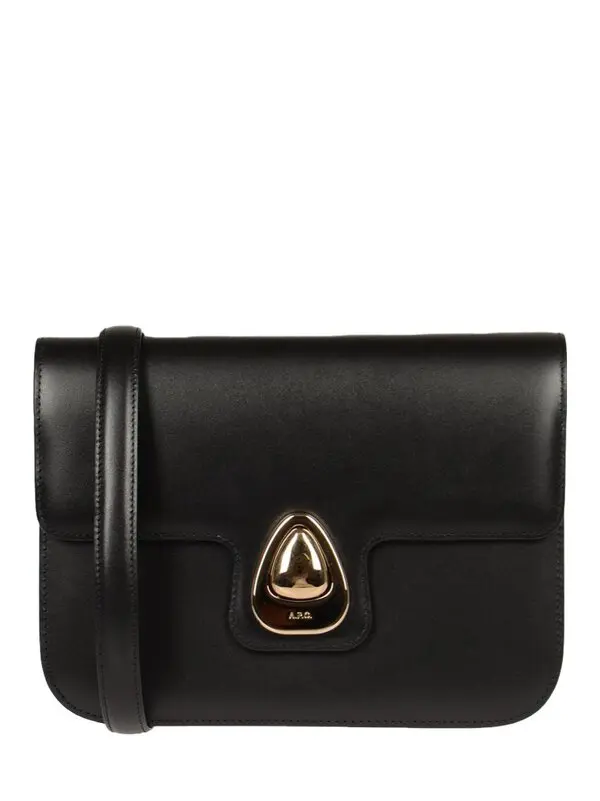 A.p.c. Astra Small Shoulder Bag - Black