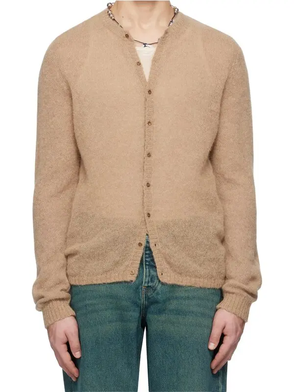 Paloma Wool Long-sleeved Cardigan - Nude