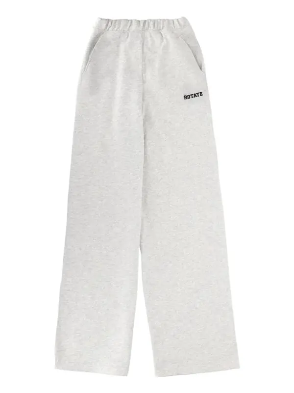 ROTATE BY BIRGER CHRISTENSEN Elasticated Waistband Track Pants - White