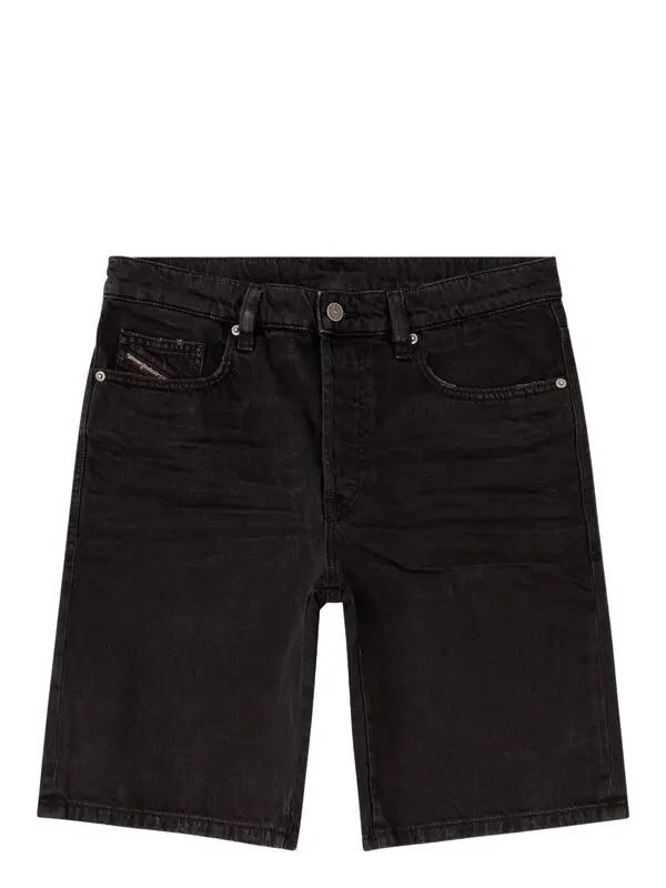 DIESEL® Regular Short Denim Shorts - Black