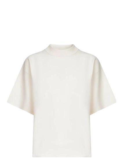 Max Mara Amici Short-sleeved Knitted Jumper - White
