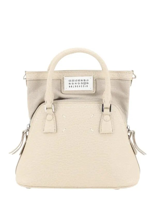 MAISON MARGIELA 5ac Micro Shoulder Bag - Beige