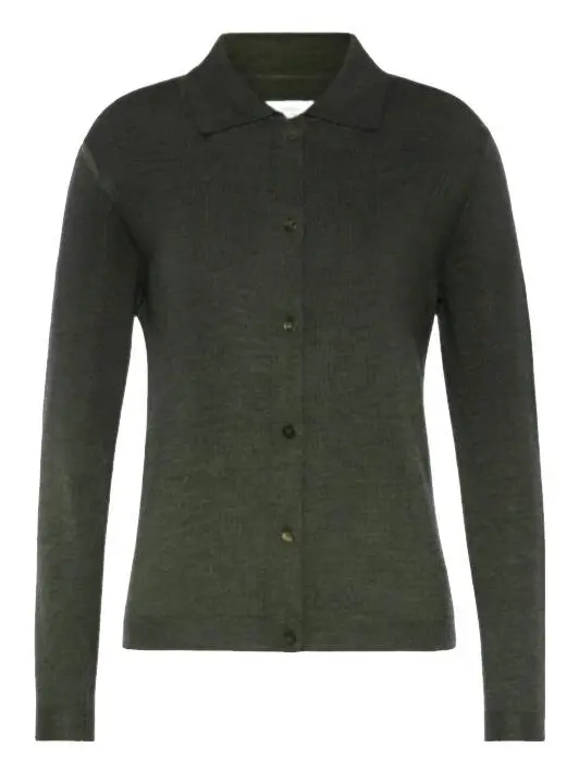 MAISON MARGIELA Gradient Buttoned Cardigan - Green