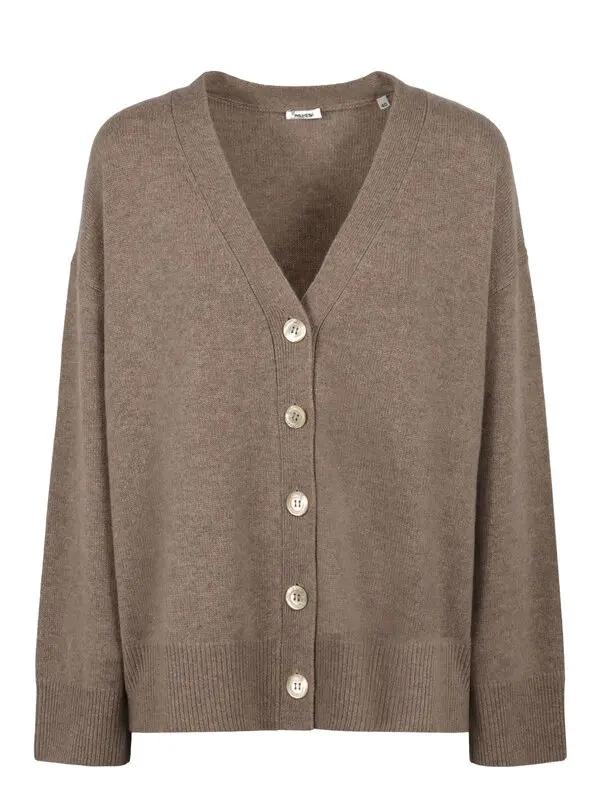 Aspesi V-neck Cardigan - Gray