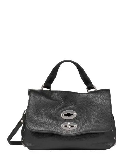 ZANELLATO Logo Handbag - Black