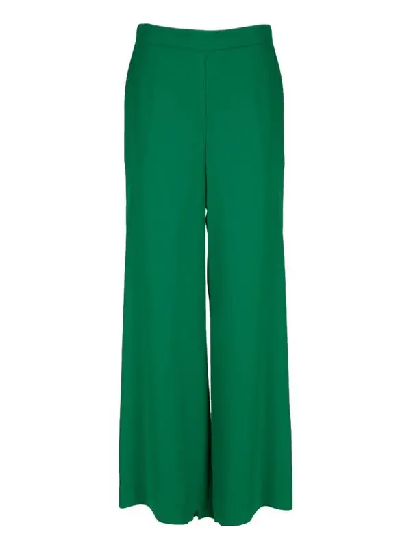 P.a.r.o.s.h High-waist Wide-leg Tailored Trousers - Green