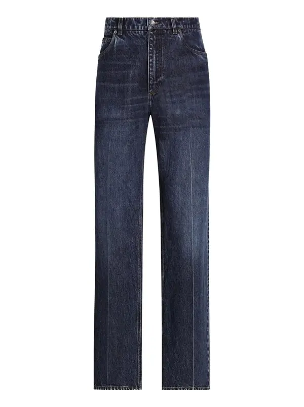 Dolce & Gabbana Straight Leg Jeans - Blue