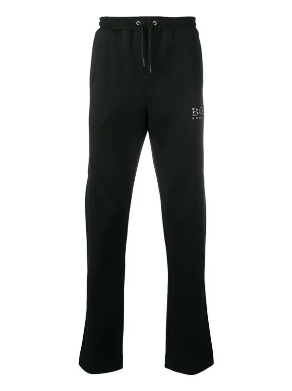 Hugo Boss Logo Logo Slimming Sweatpants - Black