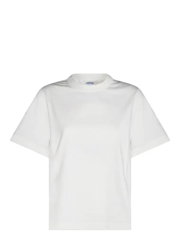 Bottega Veneta Short-sleeve Crewneck T-shirt - White