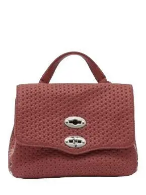 ZANELLATO Logo Handbag - Red