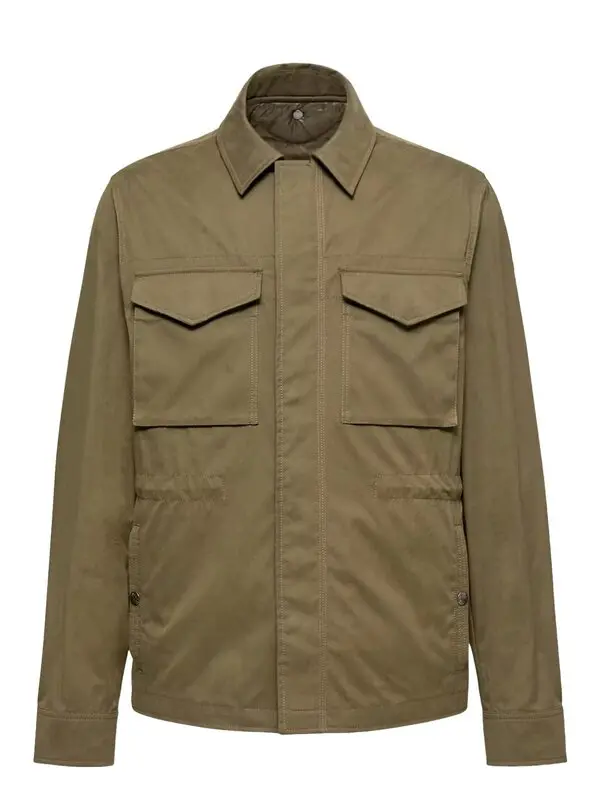 Moncler Roquille 3-in-1 Reversible Shirt Jacket - Green