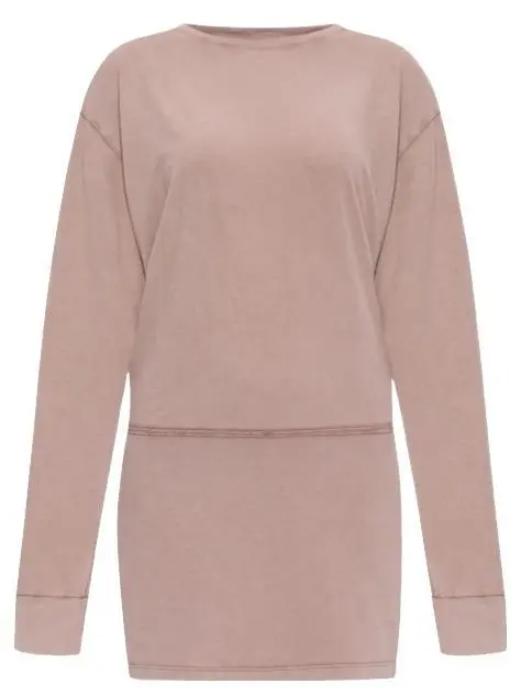 Dsquared2 Long Sleeve Logo Dress - Pink