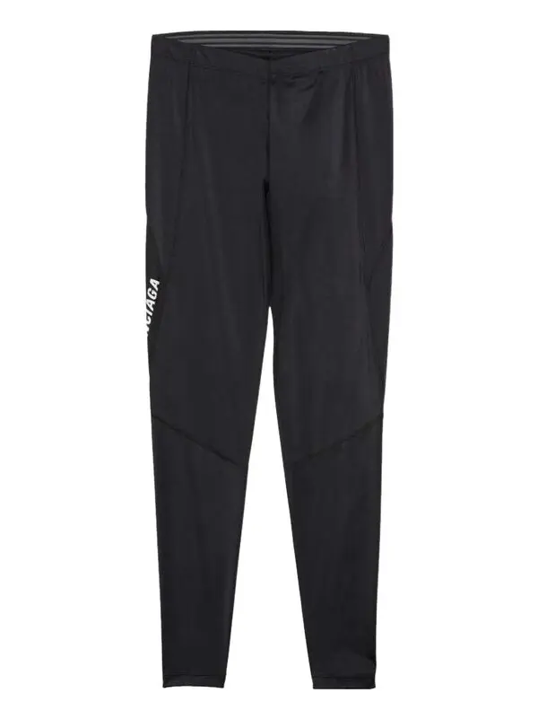 Balenciaga Sporty B Activewear Leggings - Black