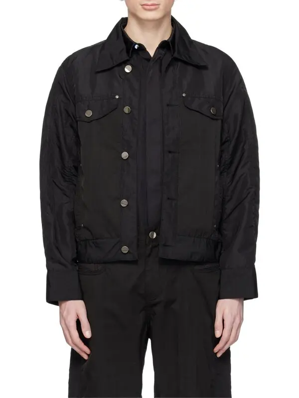 ADER ERROR 0104 Paneled Jacket - Black