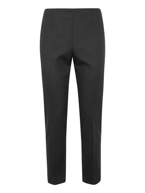 Peserico Cropped Tailored Trousers - Black