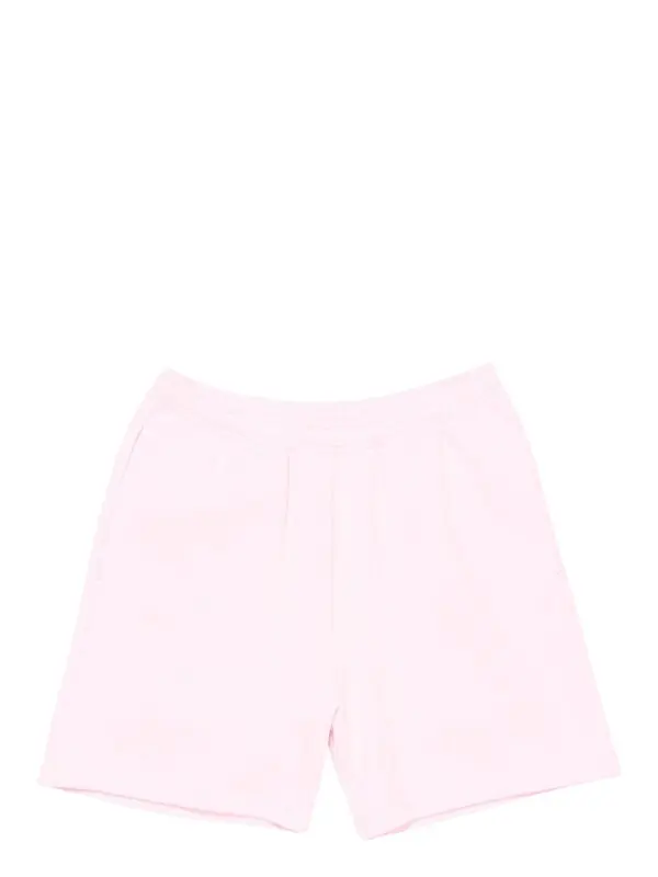 Acne Studios Logo Embroidered Mid-thigh Shorts - Pink