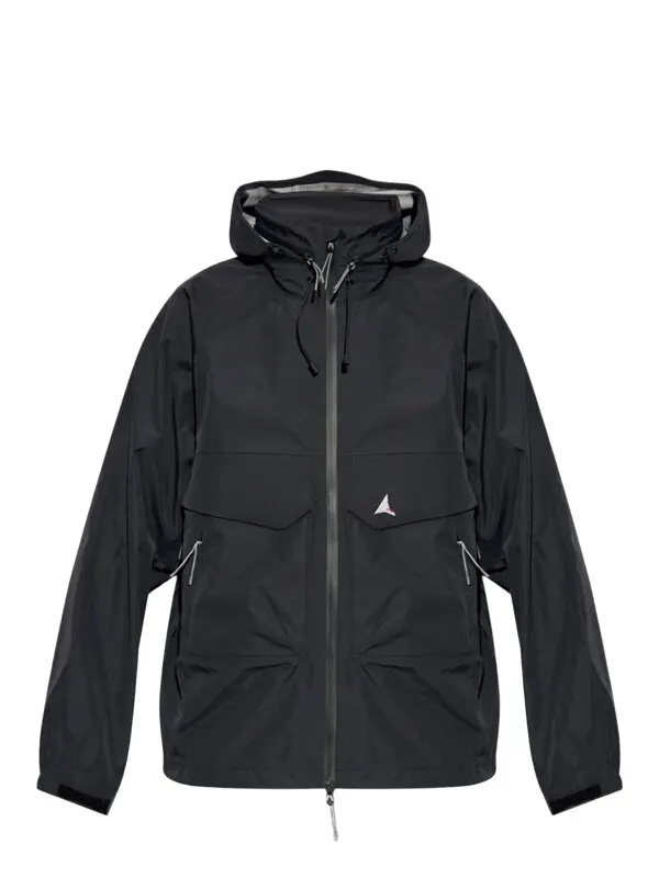 ROA Creek Hooded Drawstring Jacket - Black