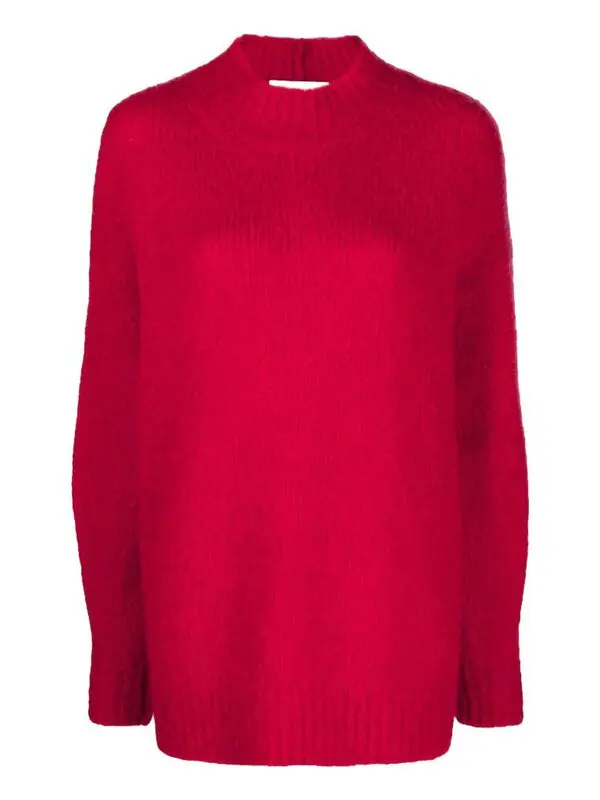 Isabel Marant Étoile Crewneck Long-sleeved Jumper - Red
