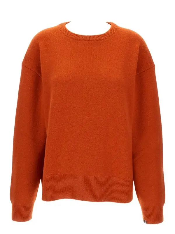 EXTREME CASHMERE X Classic Crewneck Sweater - Orange