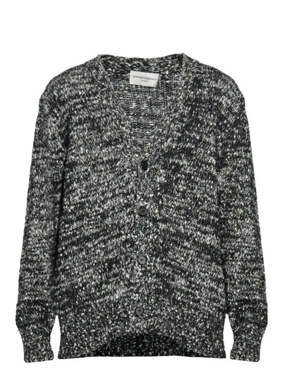 Officine Générale V-neck Buttoned Cardigan - Gray