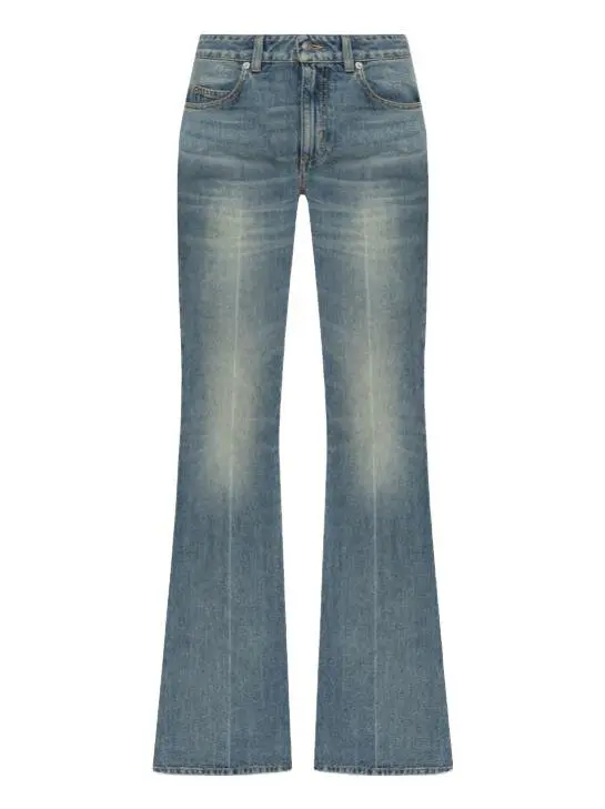 Alexander McQueen Flared Jeans - Blue